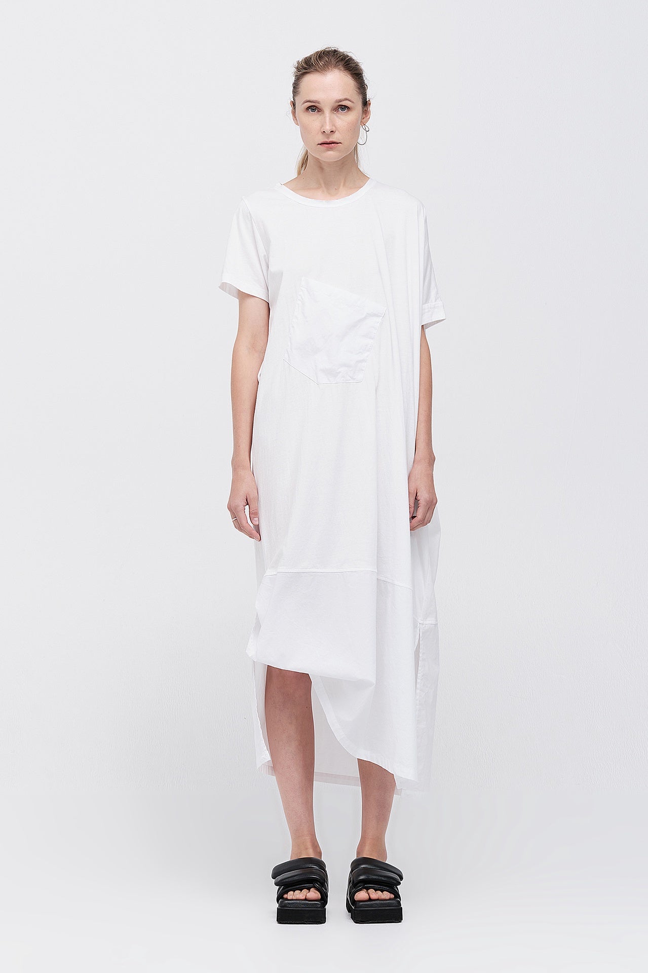 Application Dress - Ivory in Ivory - The Shelter